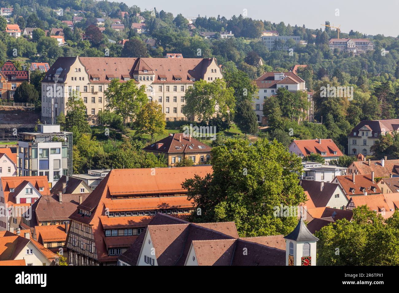Aerial view of Tubingen, Germany Stock Photo - Alamy
