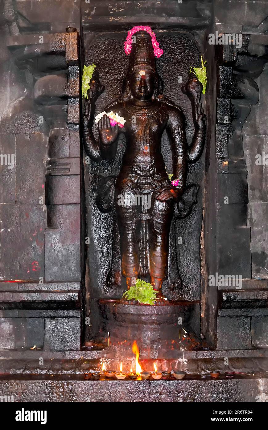 Maha Vishnu in Thyagaraja Swamy temple in Tiruvottriyur, Chennai, Tamil ...