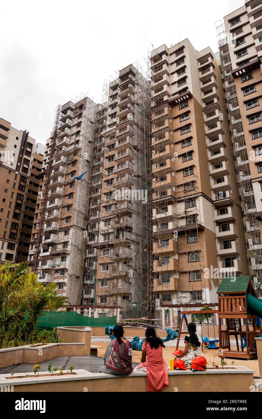 A modern multi storied residential complex building Bengaluru Bangalore ...