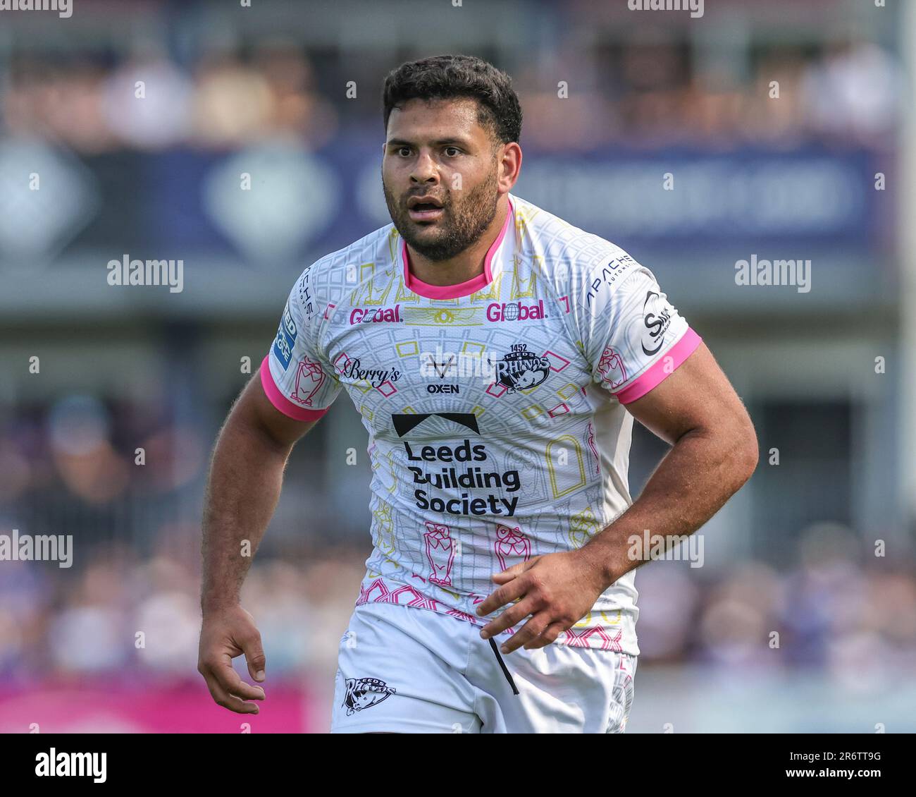 Rhyse Martin #12 of Leeds Rhinos during the Betfred Super League Round ...