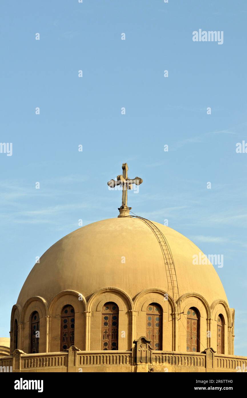 Dome, St. George Greek Orthodox Church, Mari Girgis, Coptic Cairo ...