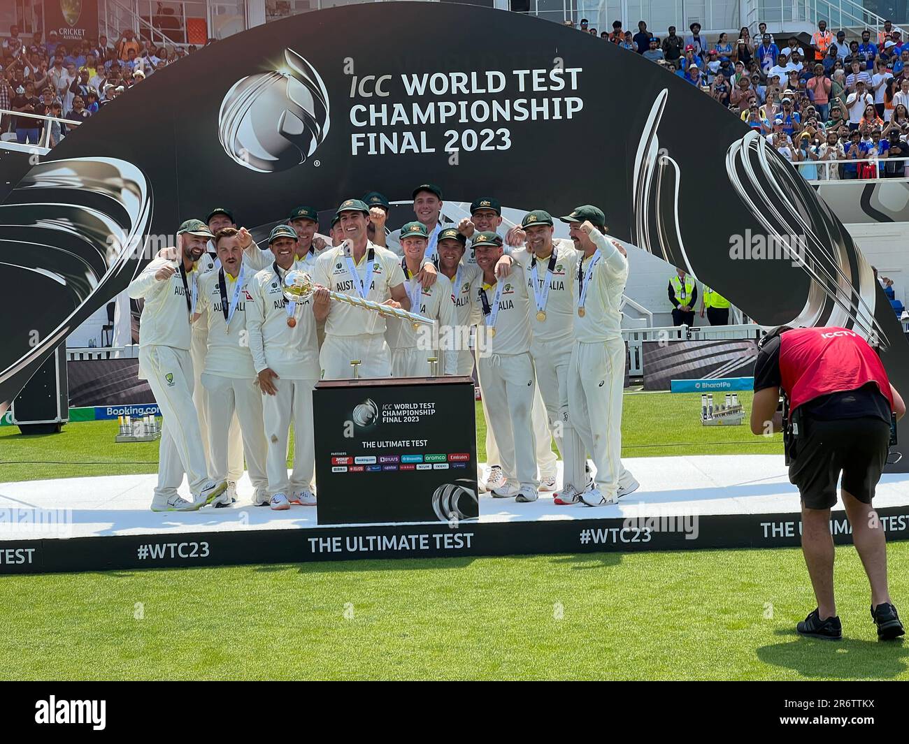 London, UK. 11th June, 2023. ICC World Test Final 2023 : Australia Vs ...