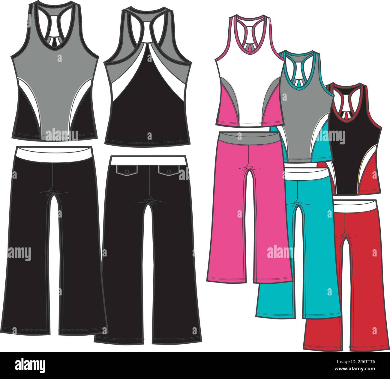 Adult aerobic Stock Vector Images - Alamy