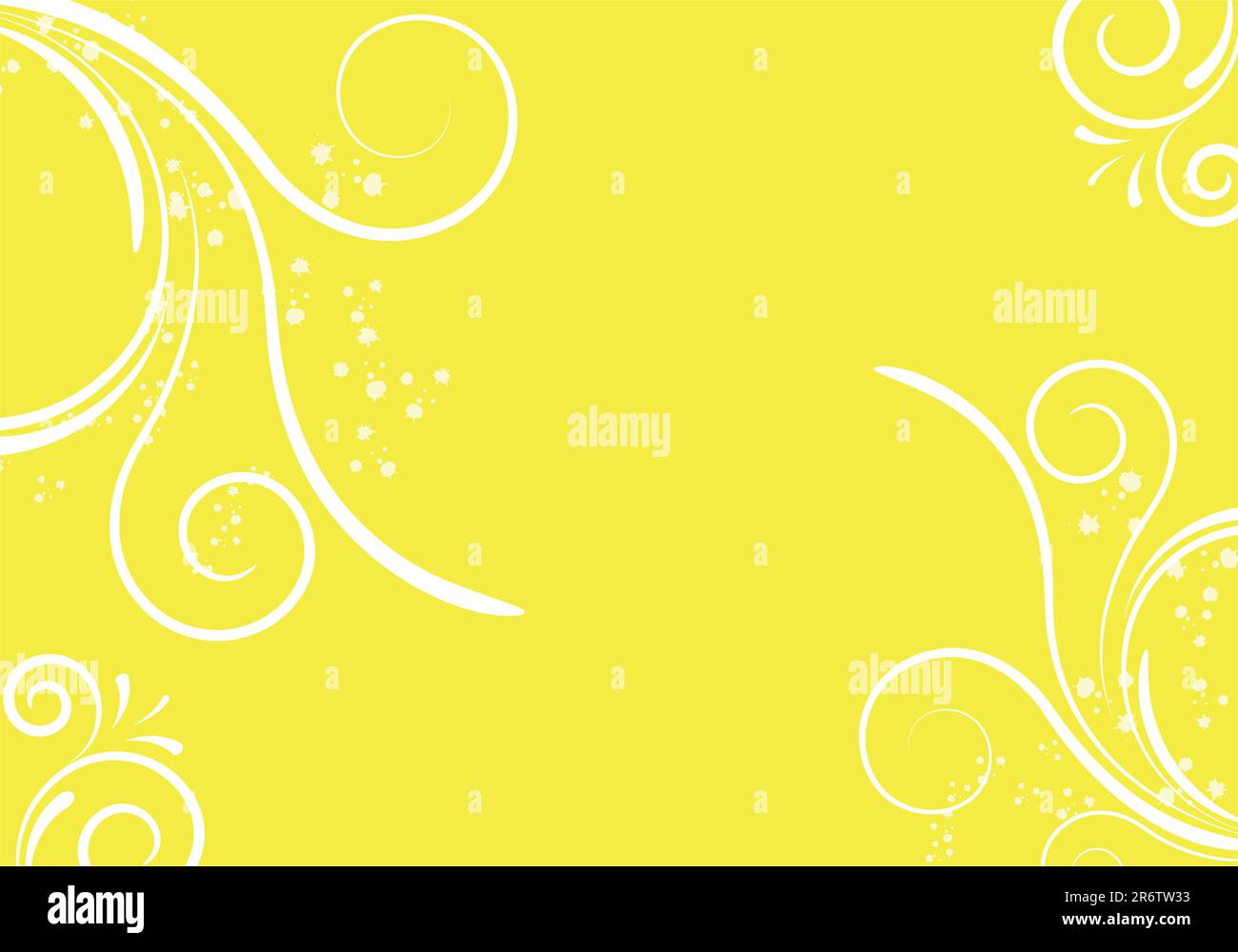 abstract yellow floral background for design Stock Vector Image & Art ...