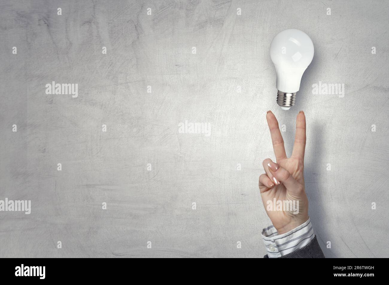 Light bulb image as symbol of innovation Stock Photo - Alamy