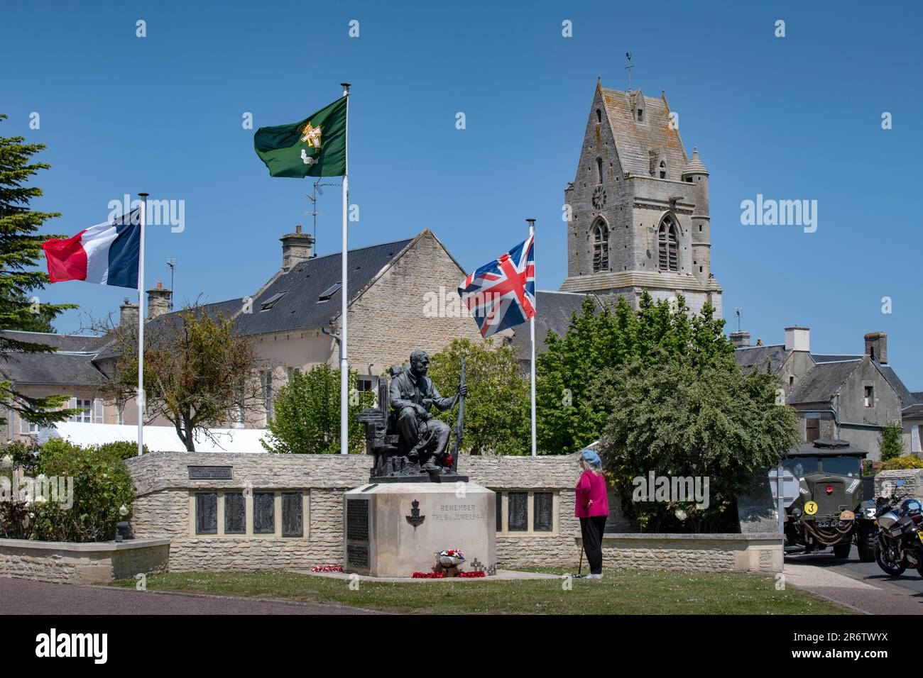 Green Howards Memorial Crepon Normandy France June 2023 The Green ...