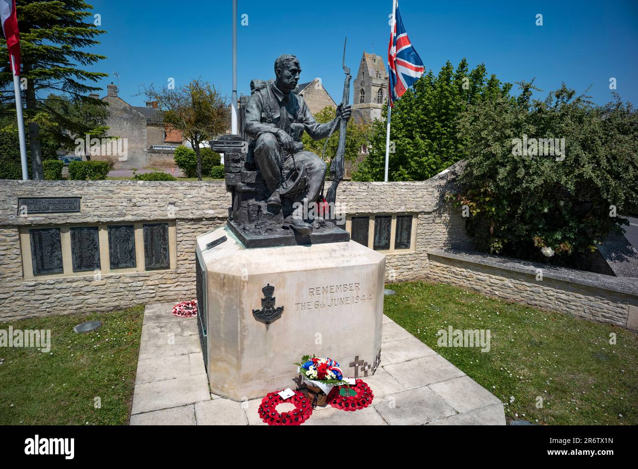 Green Howards Memorial Crepon Normandy France June 2023 The Green ...