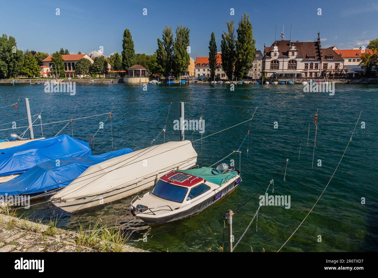 Rhine river in Konstanz (Constance), Germany Stock Photo - Alamy