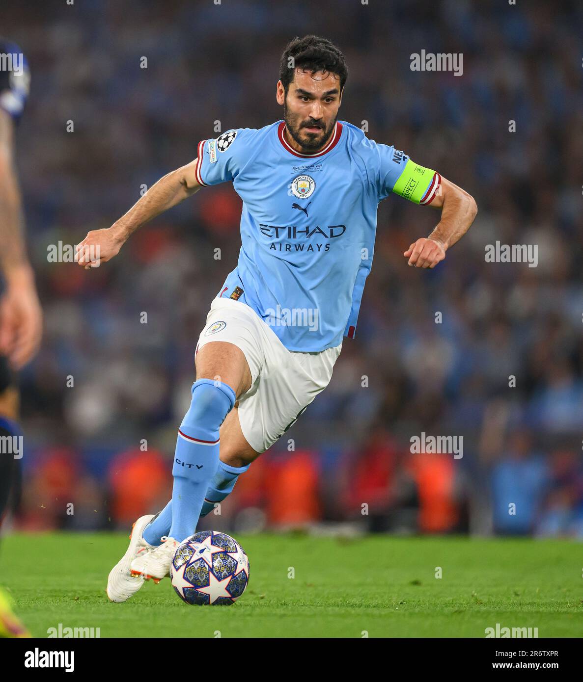 Istanbul, Turkey. 10th June, 2023. Manchester City's Ilkay Gundogan ...