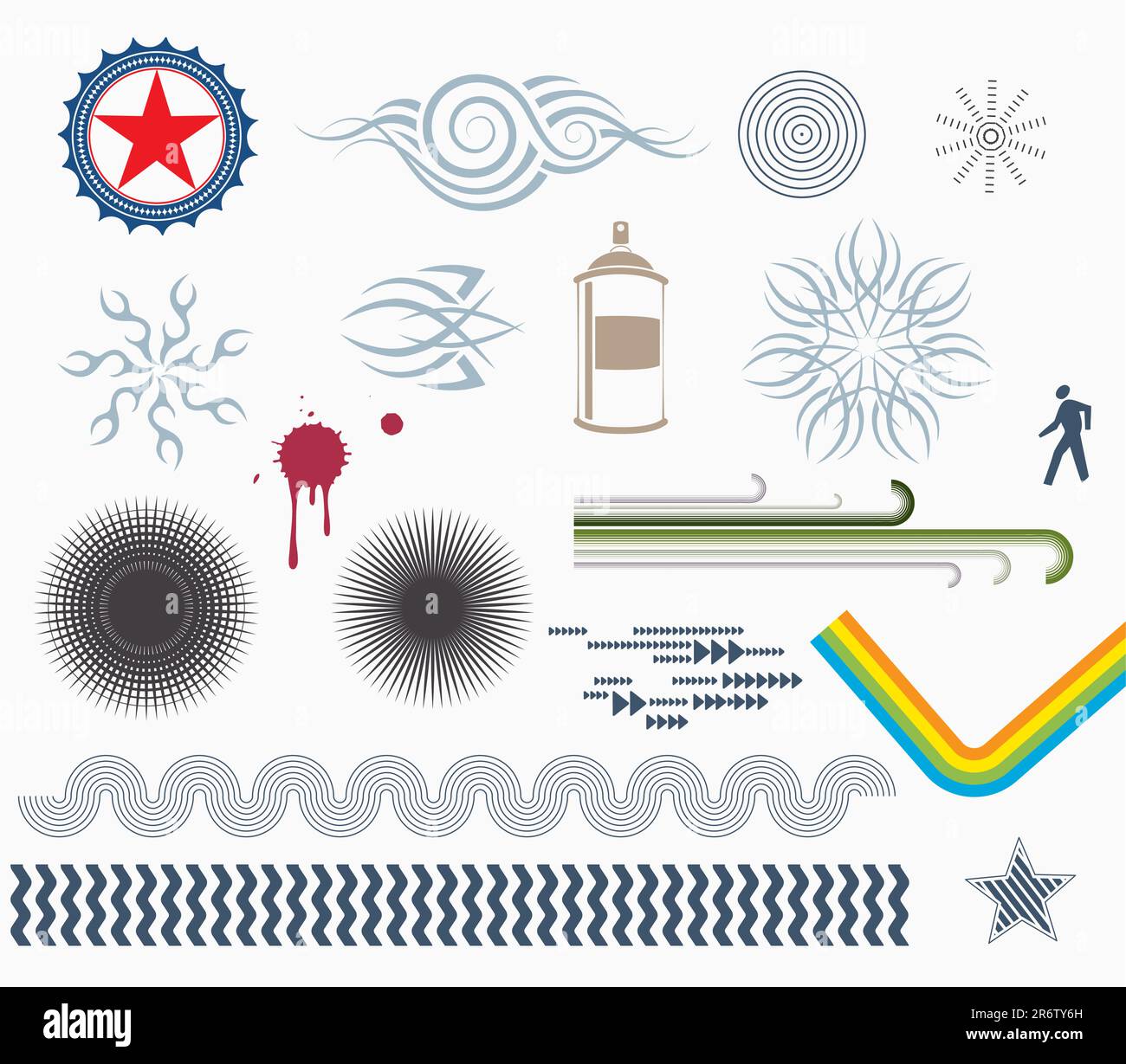 Vector illustration - set of Design Elements Stock Vector Image & Art ...