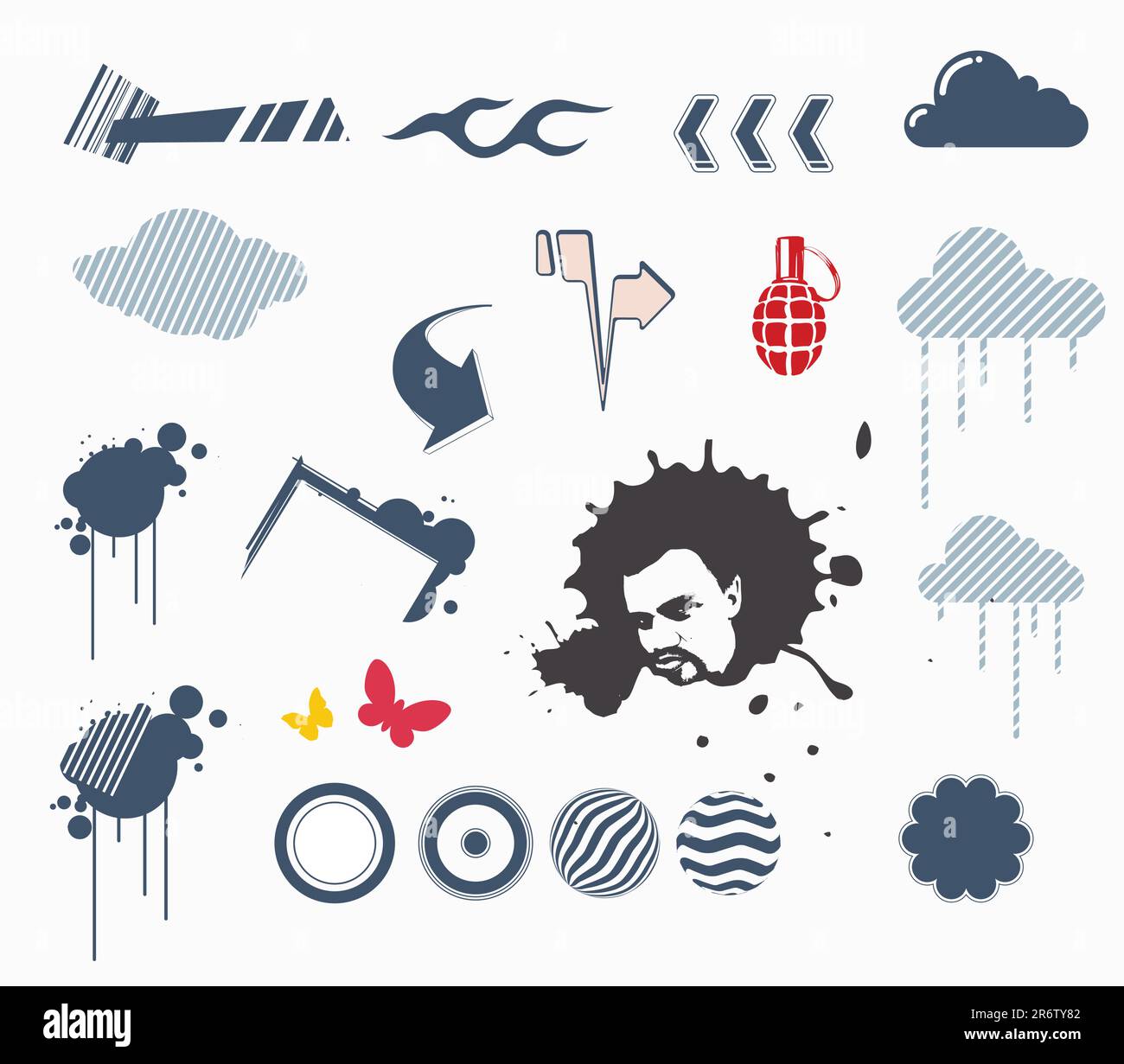 Vector illustration - set of Design Elements Stock Vector Image & Art ...