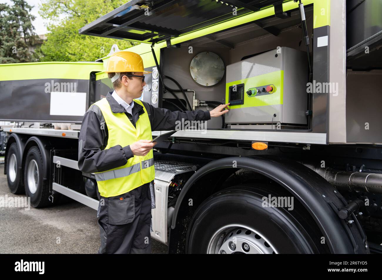 Technology excavation for construction hi-res stock photography and ...