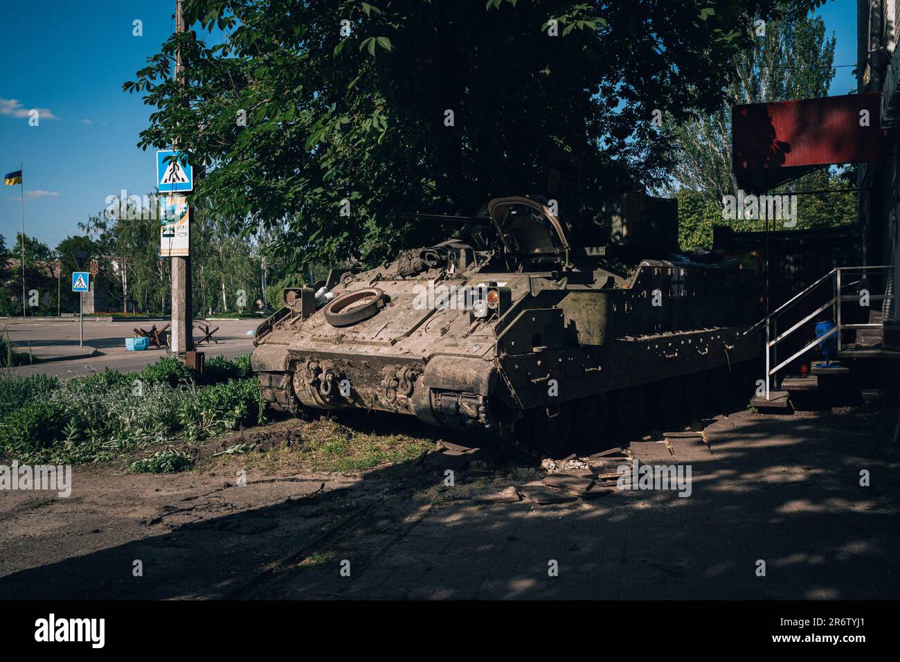 Orikhiv, Ukraine. 09th June, 2023. Nicolas Cleuet/Le Pictorium ...