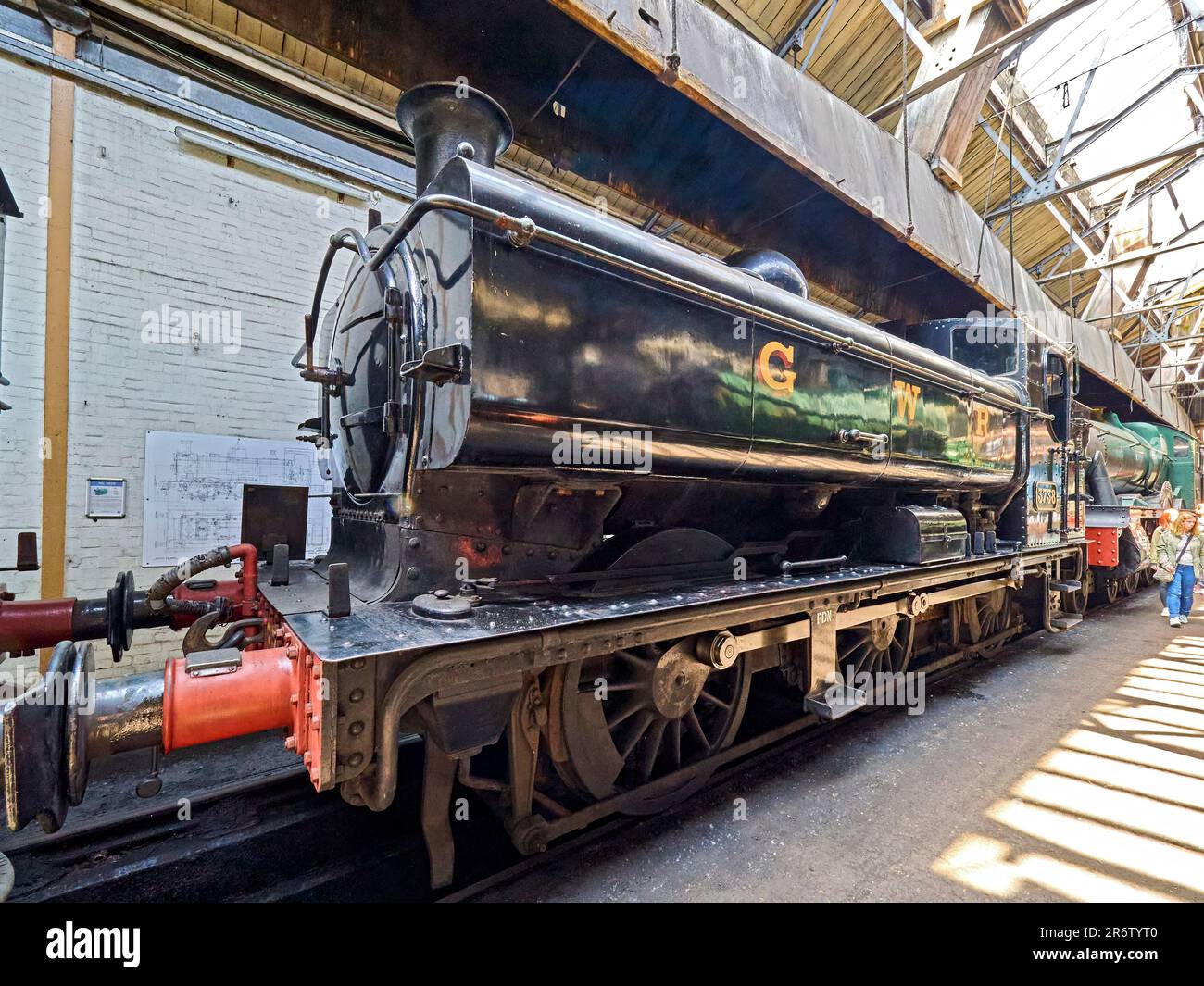 Pannier tank steam locomotive hi-res stock photography and images - Alamy