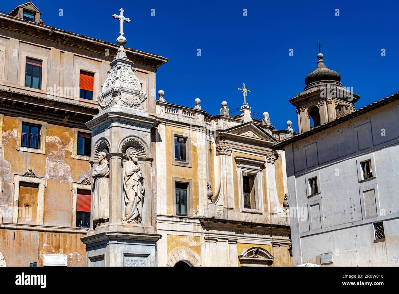 A 19 century stone monument by Ignazio Jacometti,known as the guglia or ...