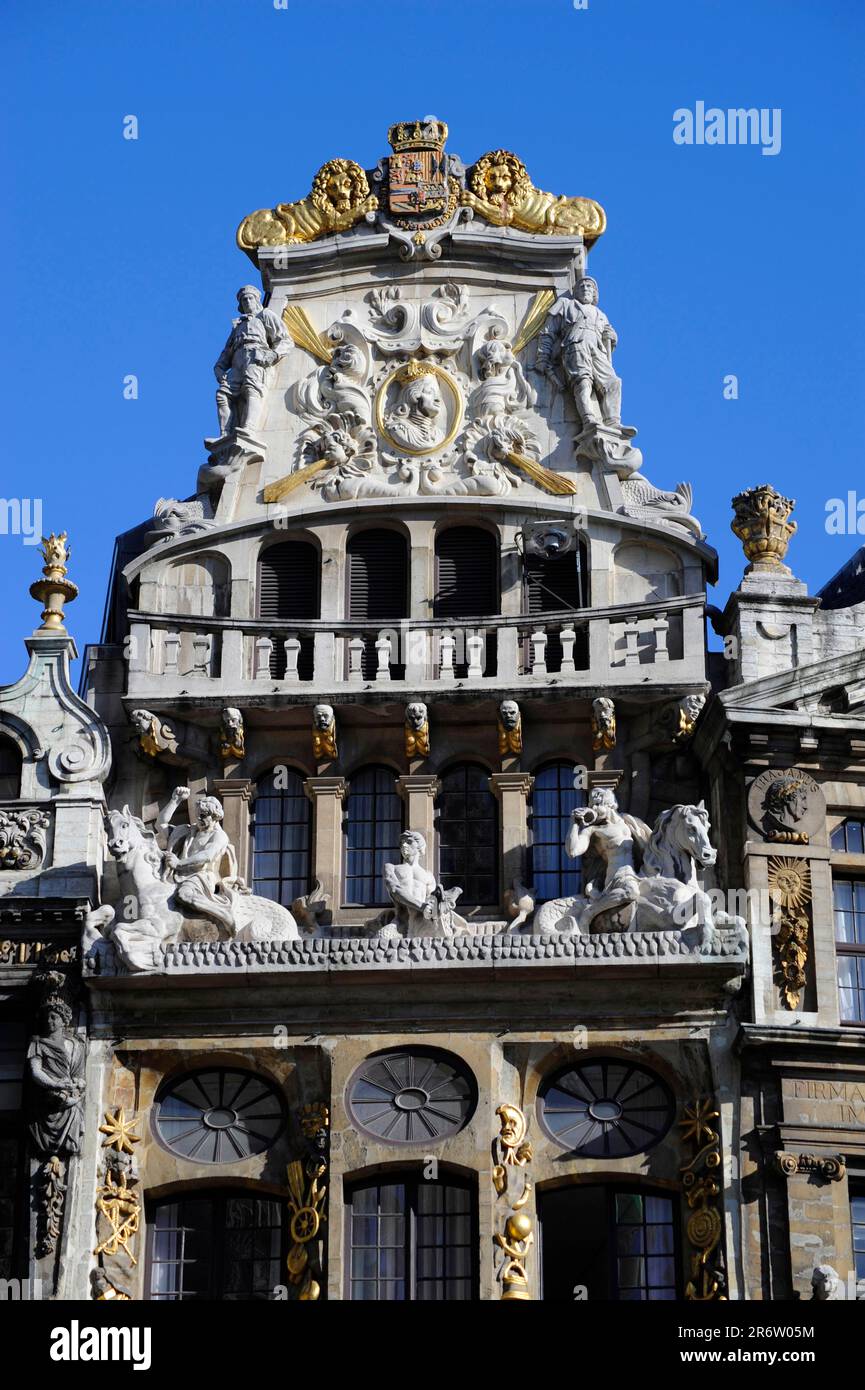 Guildhall, Grand Place, Le Cornett, House 'The Cornucopia', Guildhall ...