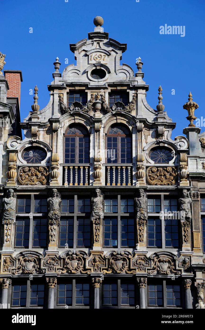 Guildhall, Grand Place, La Brouette, House 'The Wheelbarrow', Guildhall ...