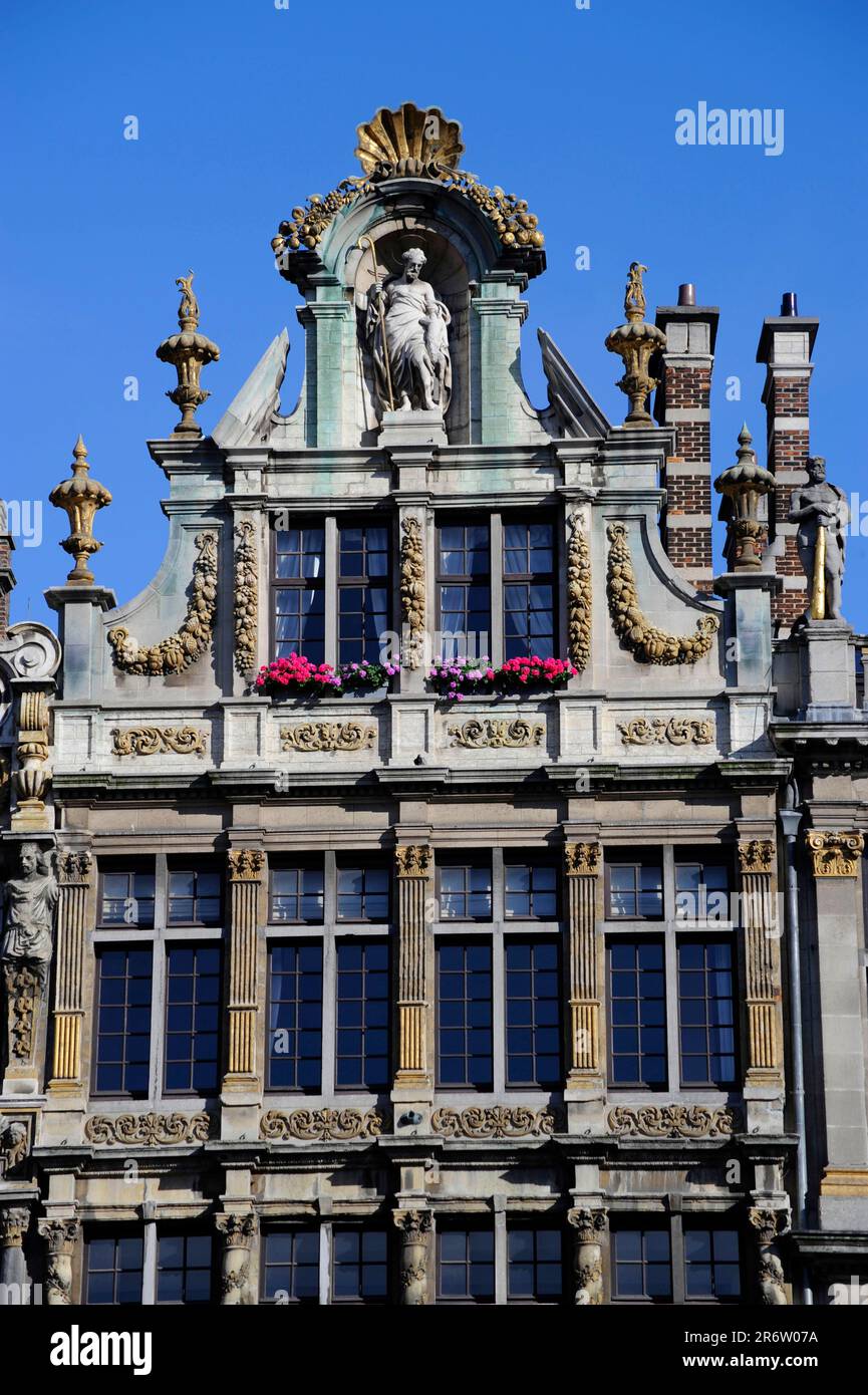 Guildhall, Grand Place, La Brouette, House 'The Wheelbarrow', Guildhall ...