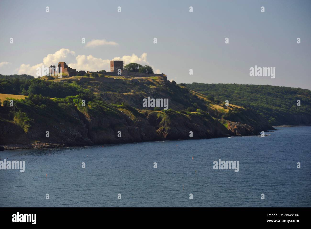 Hammershus Castle, Bornholm, Denmark Stock Photo - Alamy