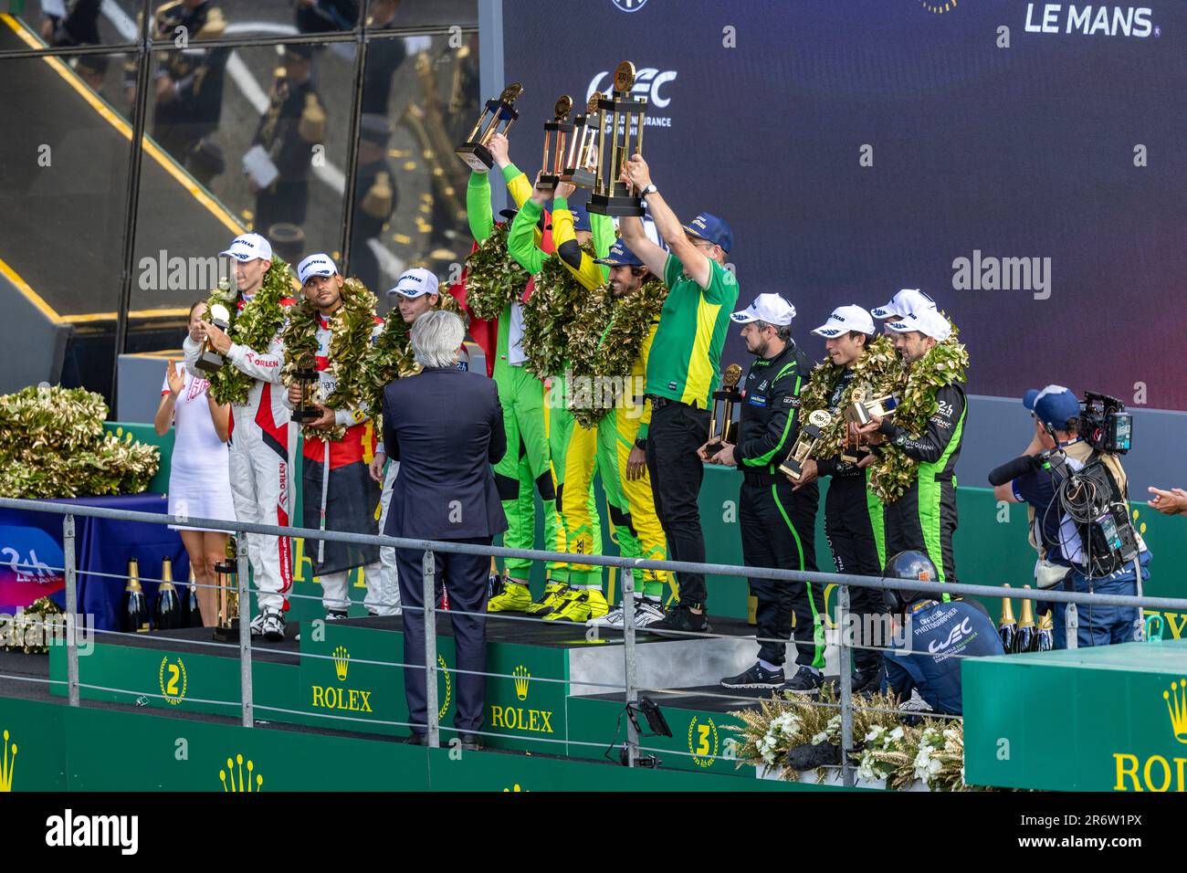 Le Mans, France. 11th June, 2023. 30 JANI Neel (swi), BINDER René (aut ...