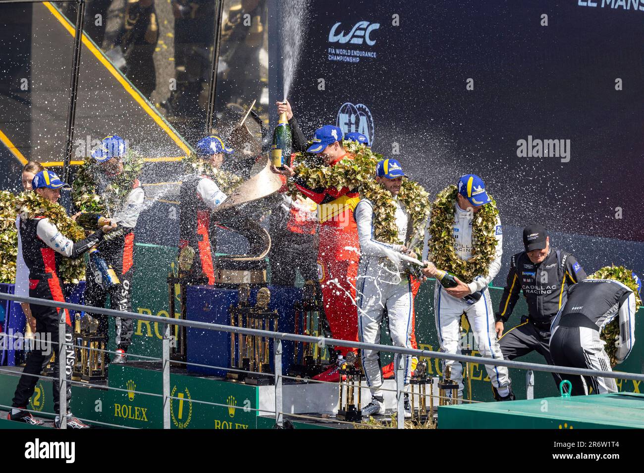 Le Mans, France. 11th June, 2023. 51 PIER GUIDI Alessandro (ita ...