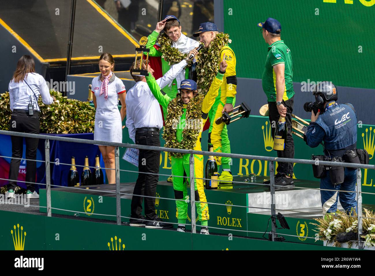Le Mans, France. 11th June, 2023. 30 JANI Neel (swi), BINDER René (aut ...