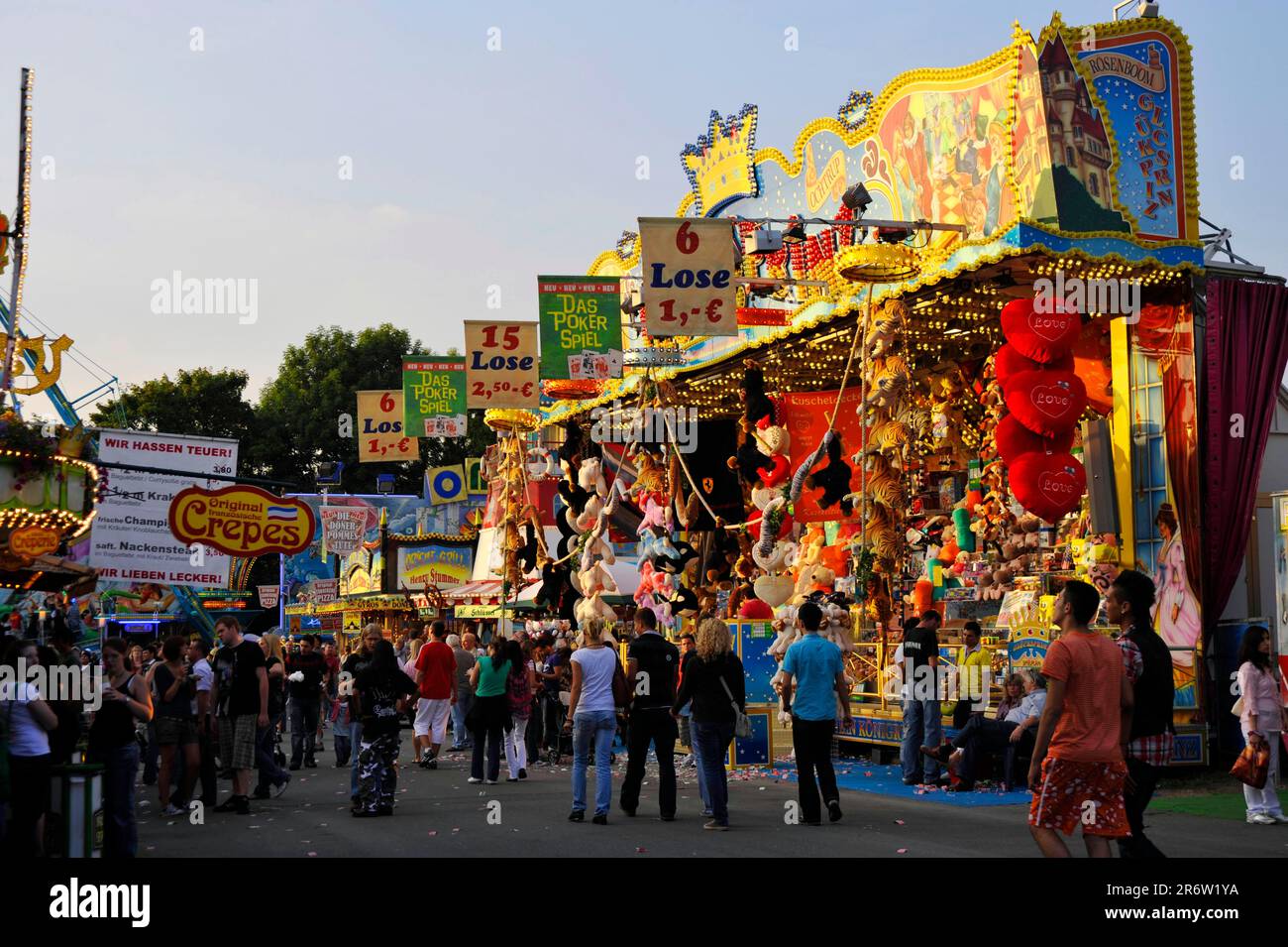 Cranger Kirmes, Herne-Crange, North Rhine-Westphalia, Germany Stock ...