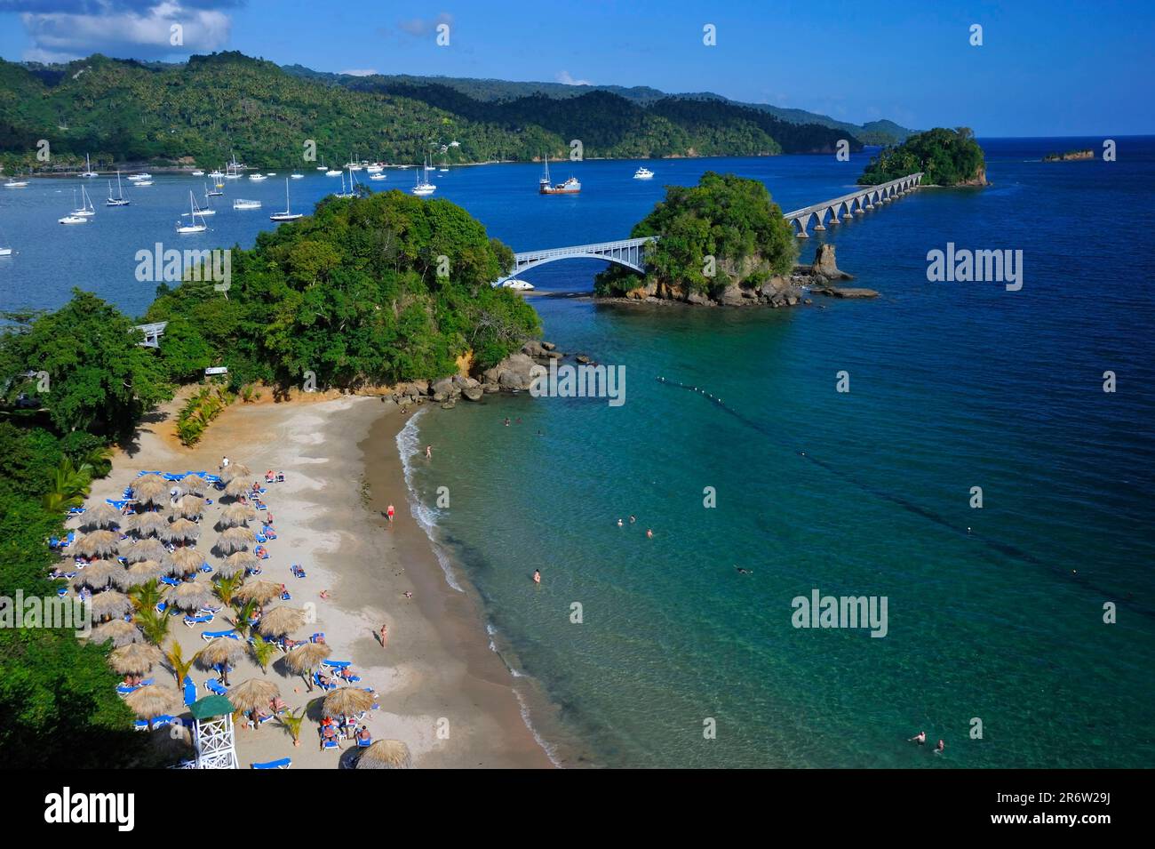Samana Bay, Bay, Dominican Republic Stock Photo - Alamy