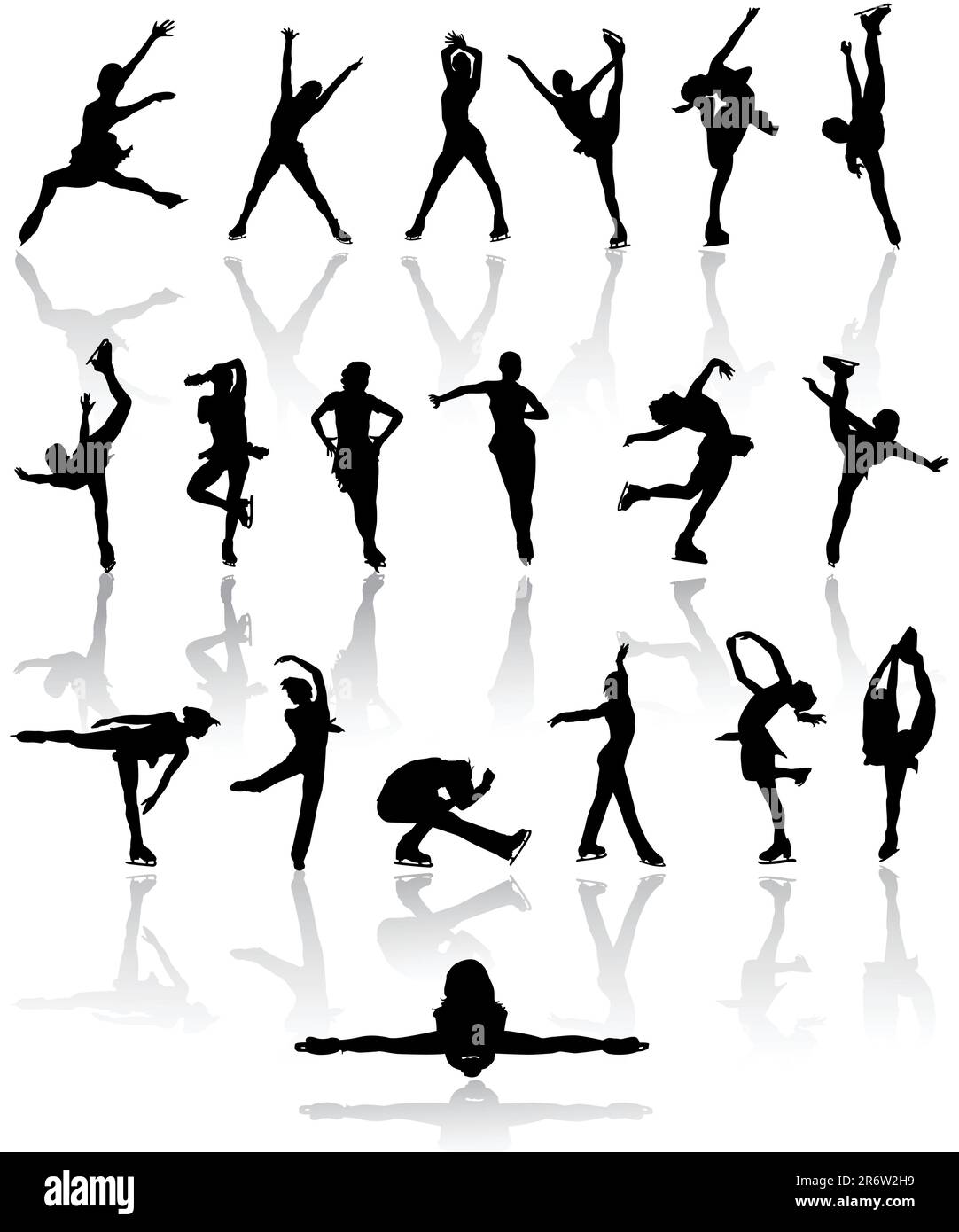 Female figure running Black and White Stock Photos & Images - Alamy