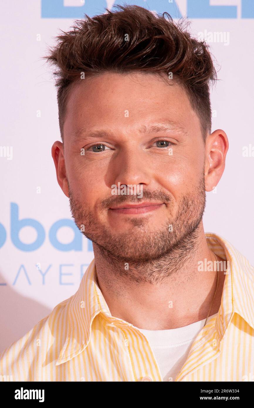Will Manning poses for photographers upon arrival at the Capital FM ...