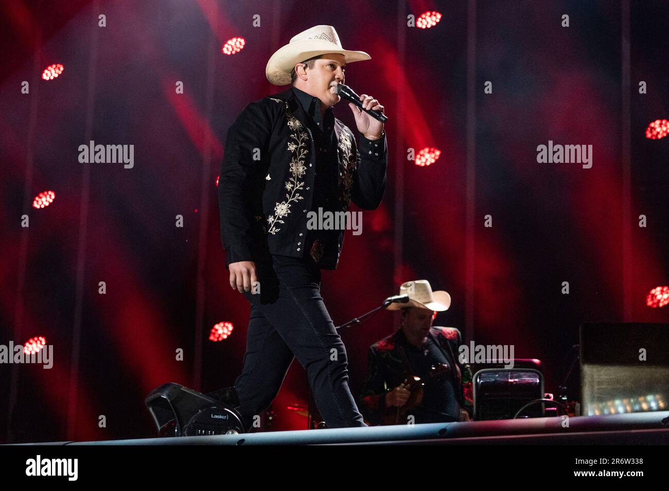 Jon Pardi performs during the 2023 CMA Fest on Saturday, June 10, 2023 ...