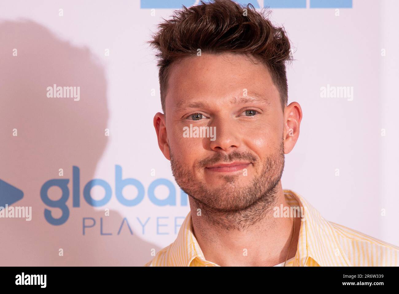 Will Manning poses for photographers upon arrival at the Capital FM ...