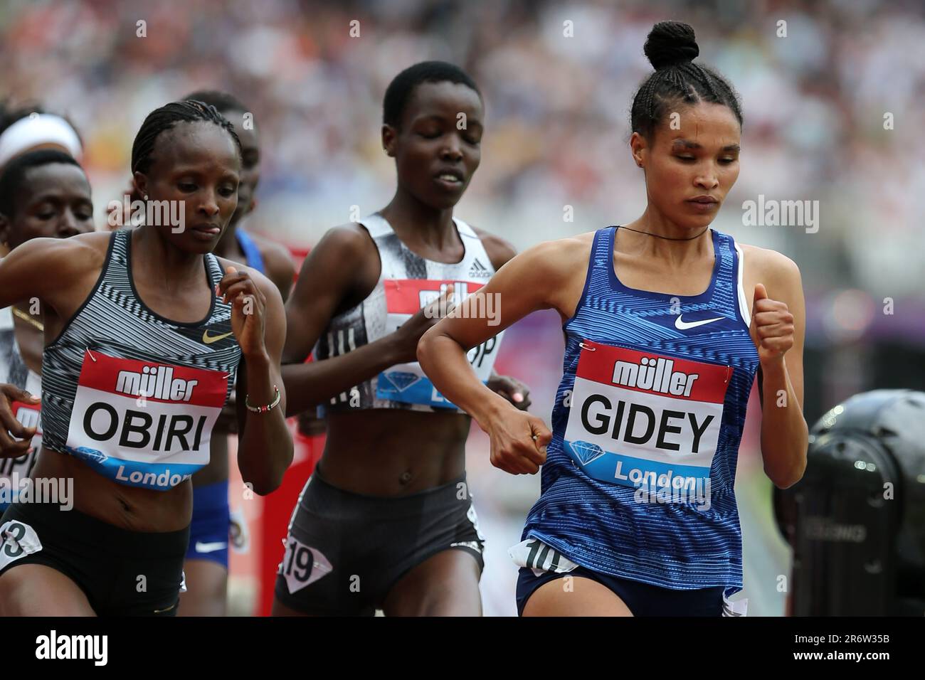 Hellen OBIRI (Kenya), Agnes Jebet TIROP (Kenya), Letesenbet GIDEY ...