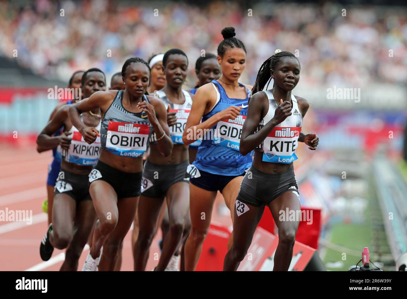 Hellen OBIRI (Kenya), Gloriah KITE (Kenya), Letesenbet GIDEY (Ethiopia ...