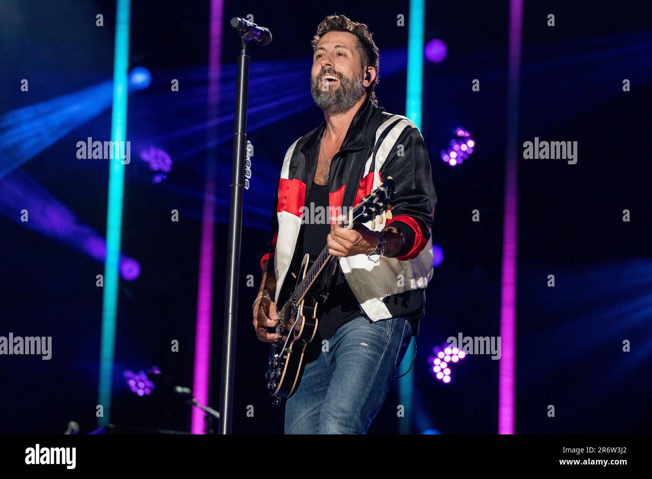 Matthew Ramsey of Old Dominion performs during the 2023 CMA Fest on ...
