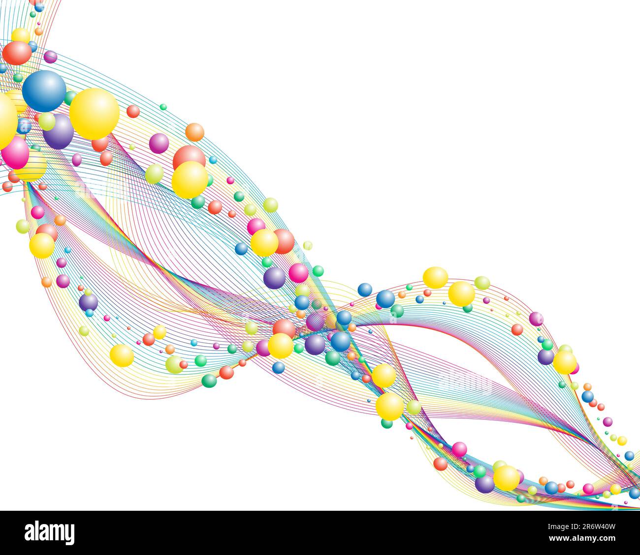 Colourful lines background on sea theme for design use Stock Vector ...