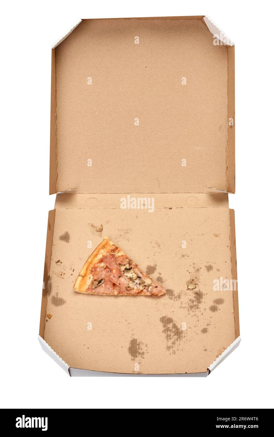 pizza box food cardboard delivery package meal dinner lunch Stock Photo ...