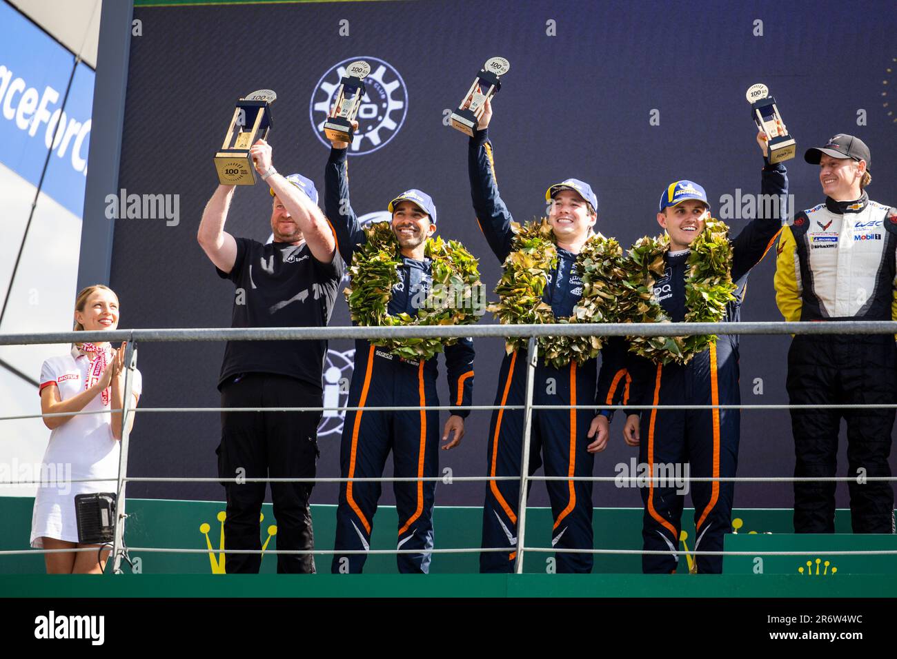 Le Mans, France. 11th June, 2023. 25 AL HARTHT Ahmad (omn), DINAN ...