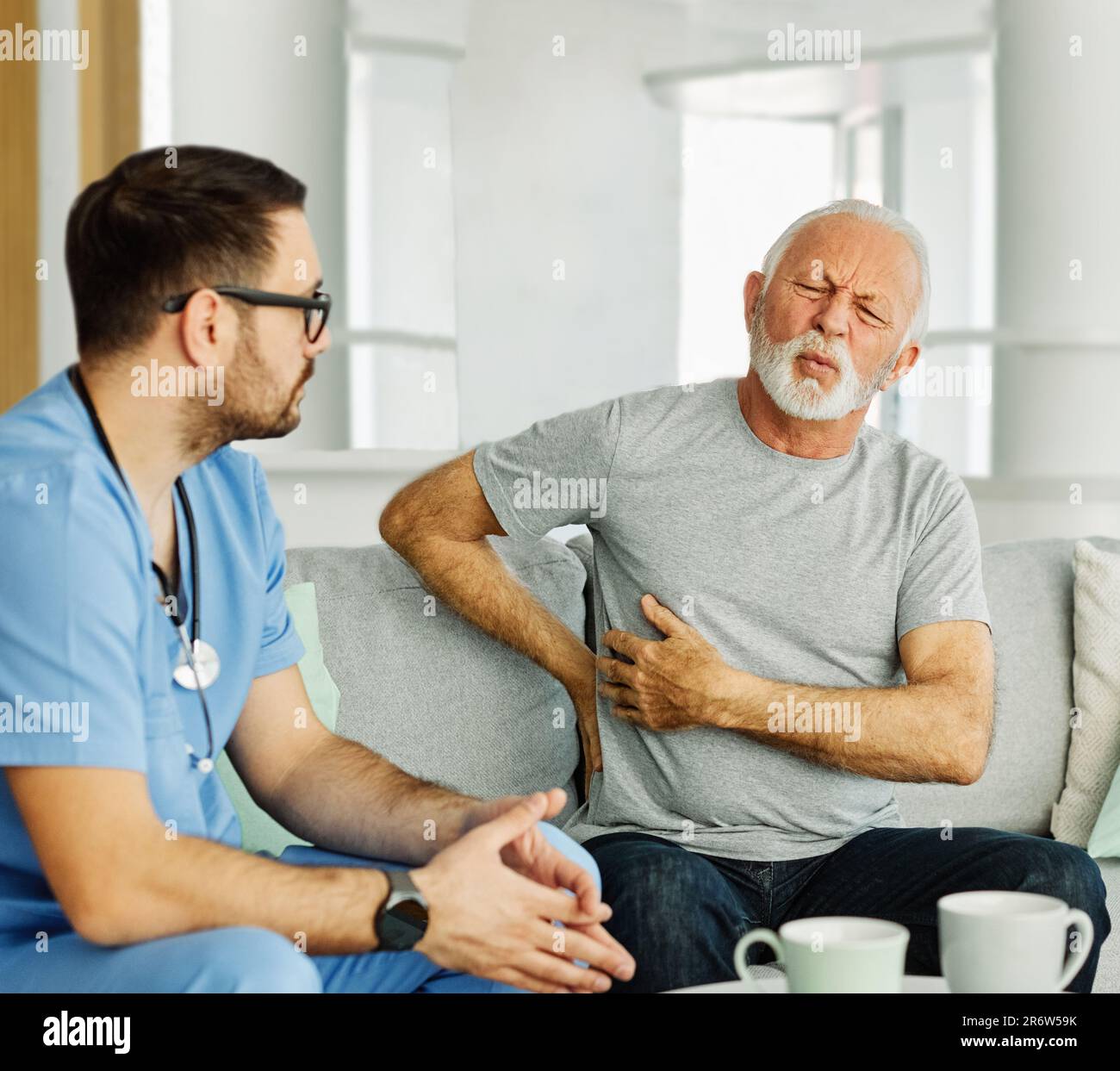 nurse senior ache backache home care patient pain retirement nursing ...