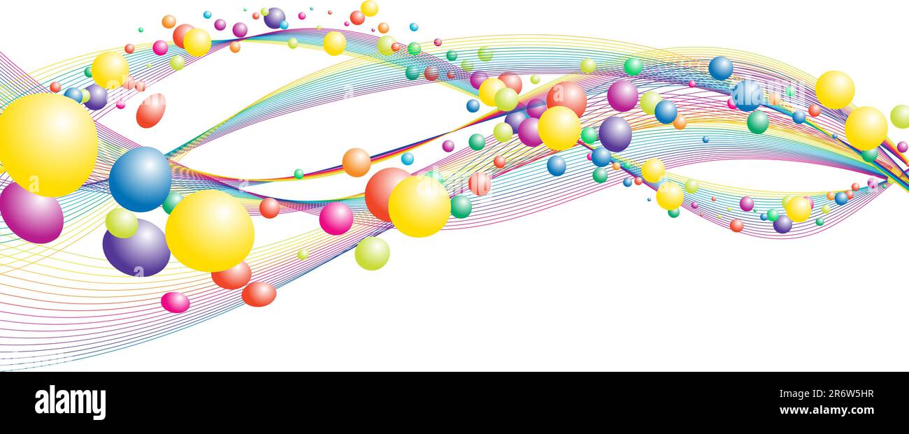 Colourful lines background on sea theme for design use Stock Vector ...