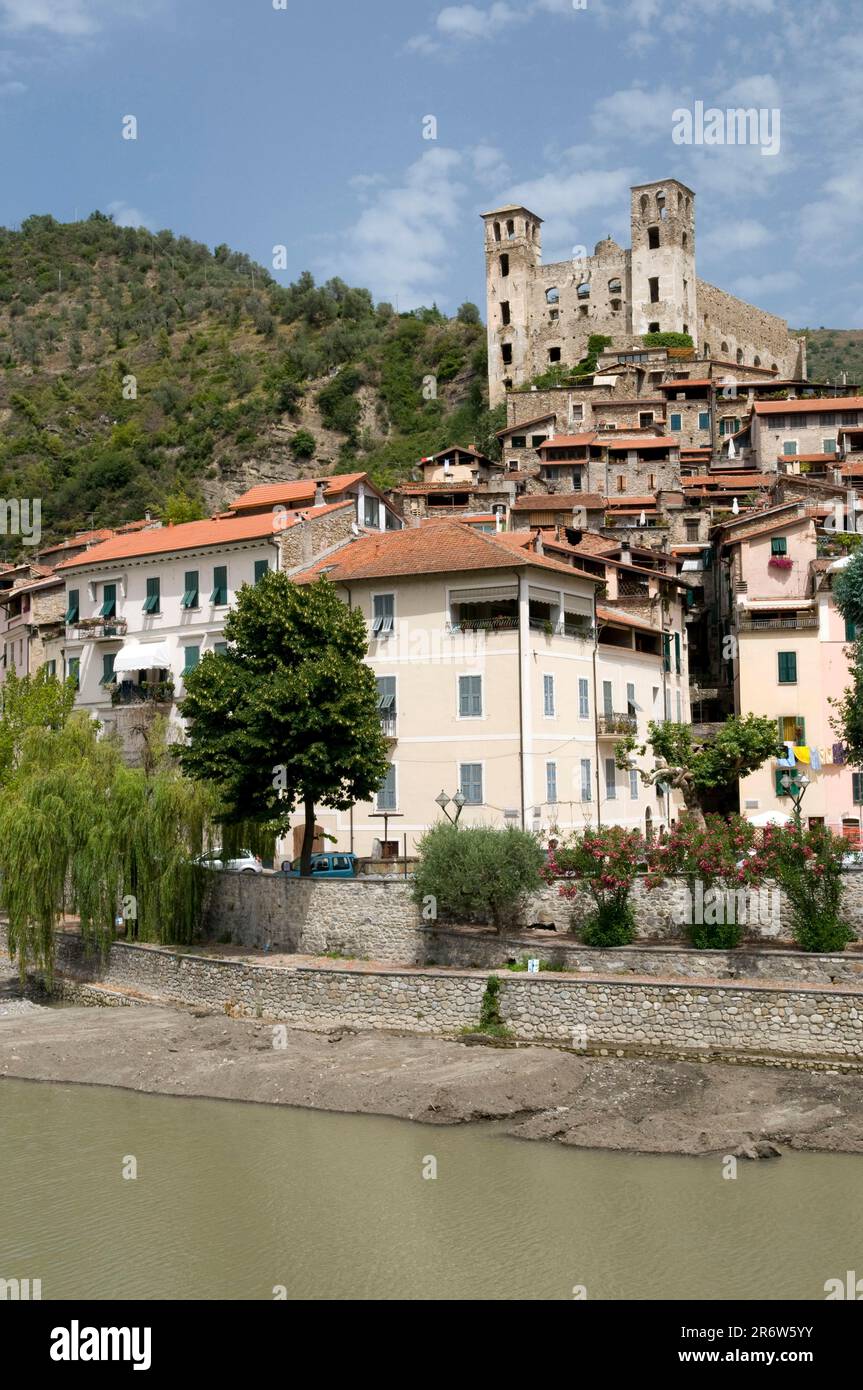 Castello Doria, Dolceacqua, Nervia Valley, Italian Riviera, Liguria ...