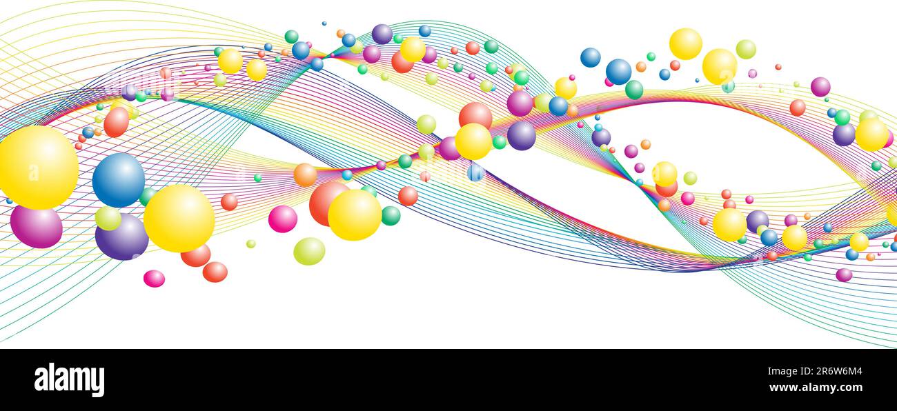 Colourful lines background on sea theme for design use Stock Vector ...