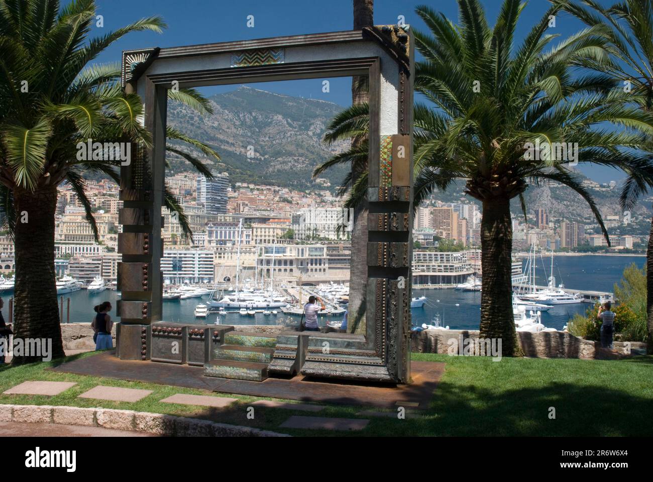 Fort-Antoine Theatre, Port, Monte Carlo, Cote d'Azur, Monaco Stock ...