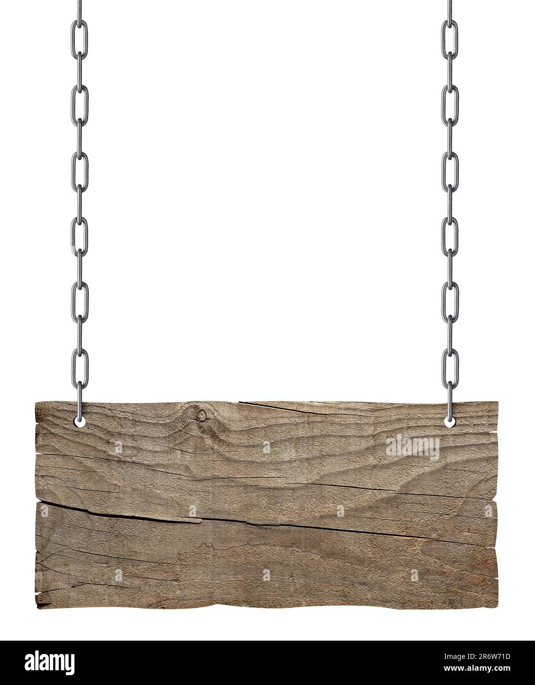 wooden sign chain ropesignboard signpost Stock Photo - Alamy
