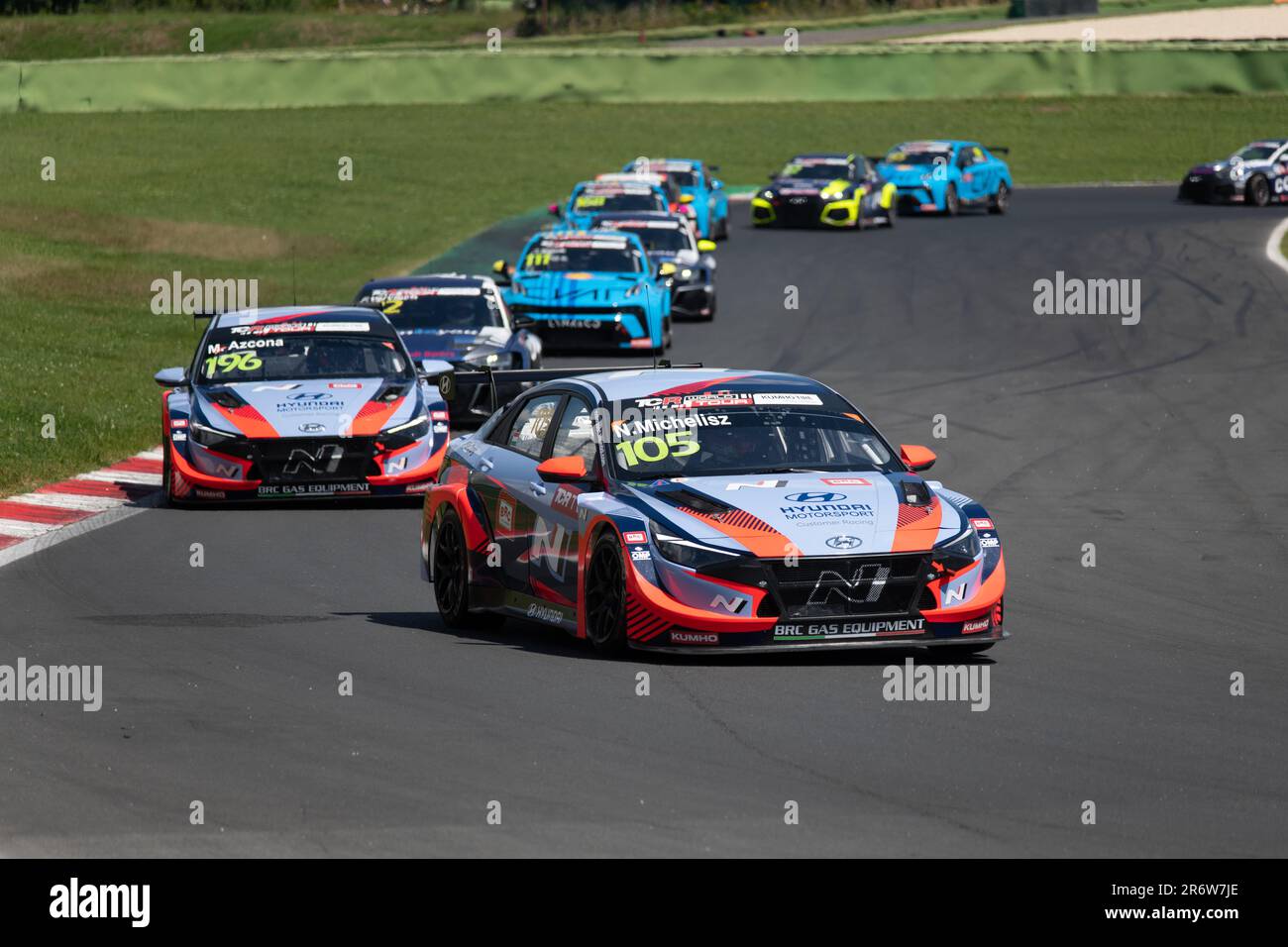 Vallelunga circuit, Rome, Italy June 11 2023 - TCR Italy festival, TCR ...