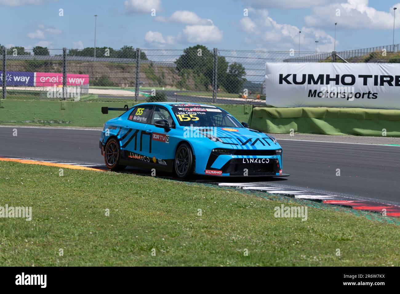 Vallelunga circuit, Rome, Italy June 11 2023 - TCR Italy festival, TCR World Tour, Race 1. Ma ...