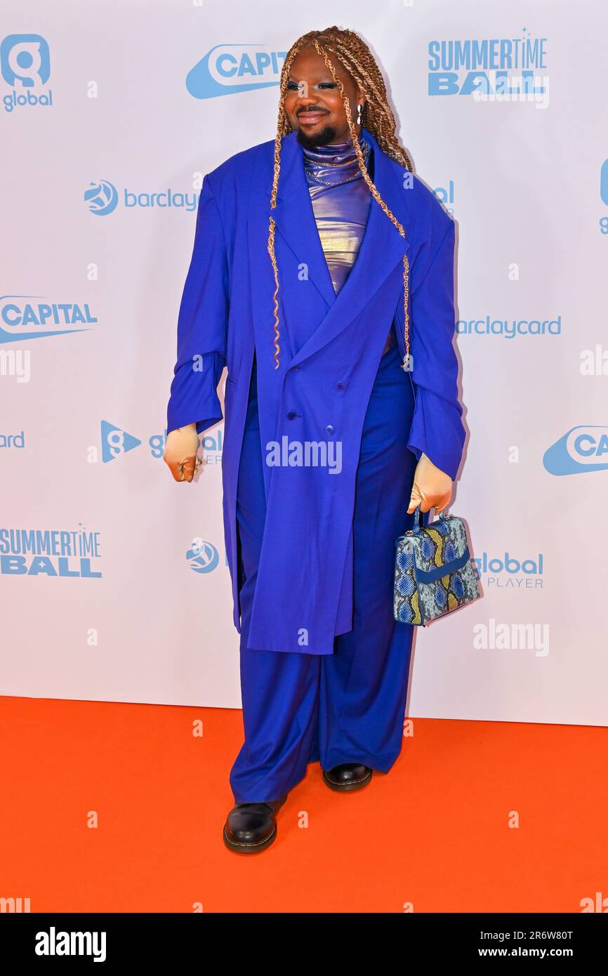 London, UK. 11th June, 2023. Wembley Stadium, London, UK on June 11 2023. MNEK (Uzoechi Osisioma ...