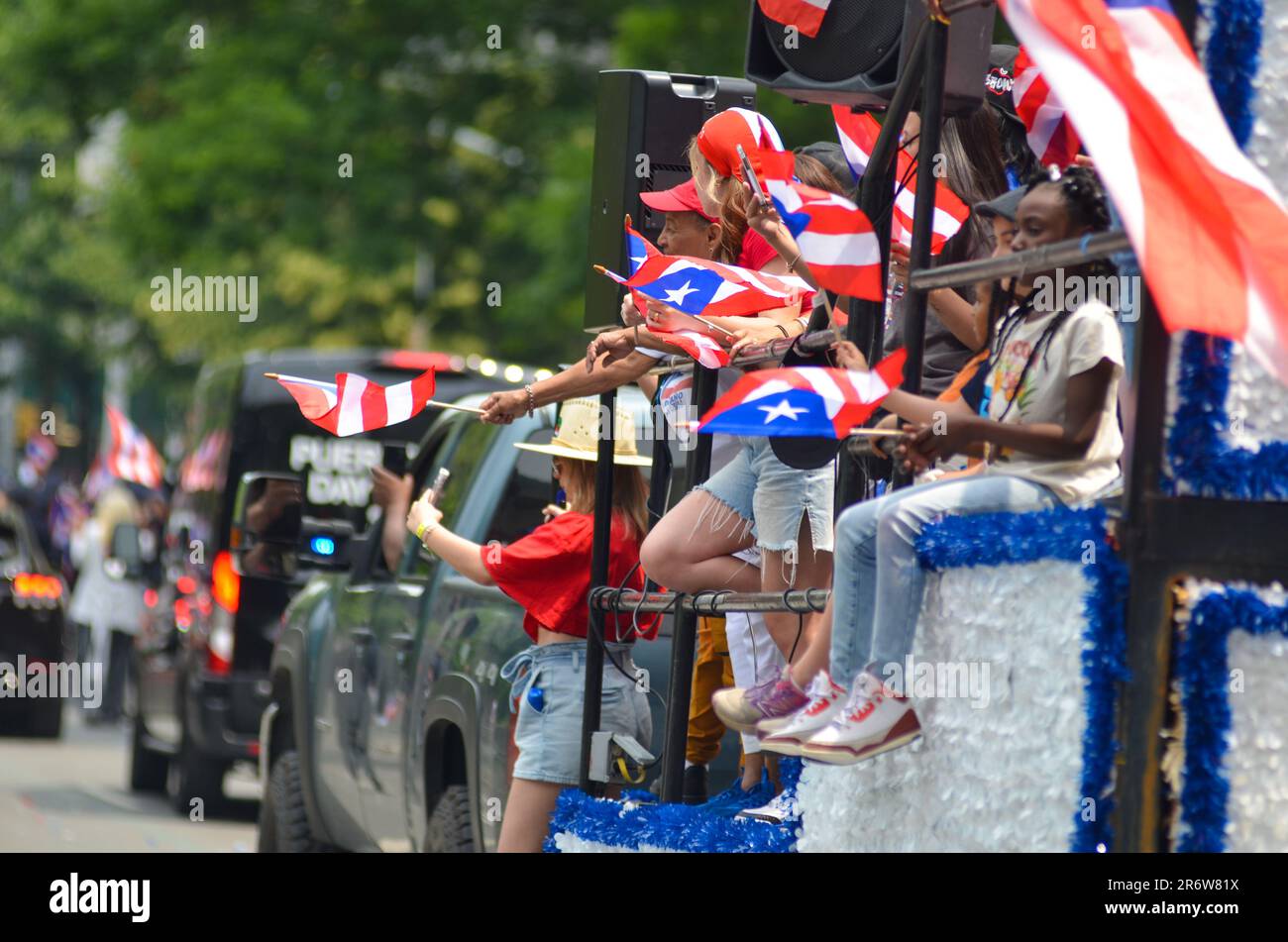 New York City, United States. 11th June, 2023. Puerto Rican New Yorkers ...