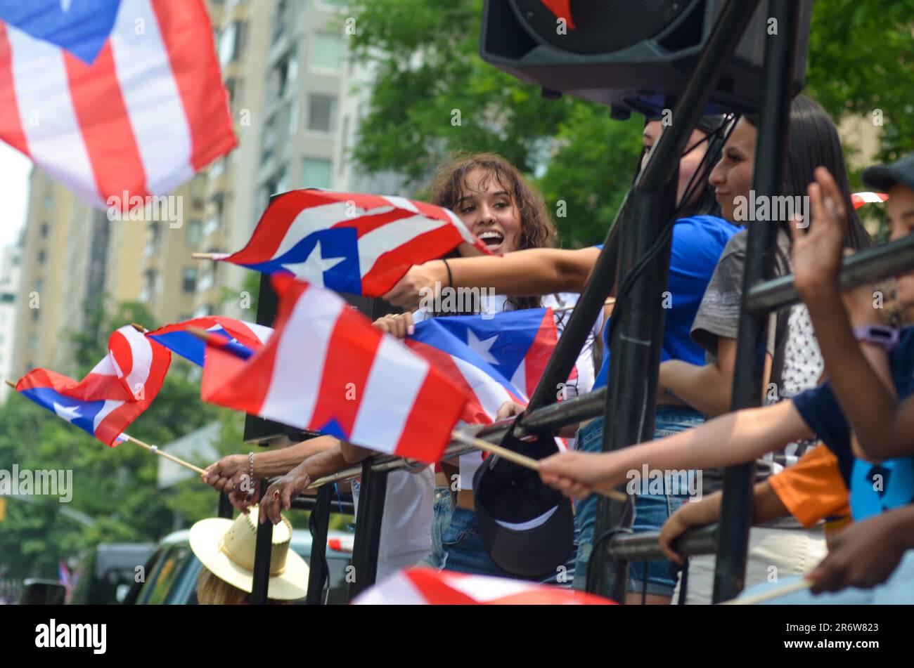 New York City, United States. 11th June, 2023. Puerto Rican New Yorkers ...