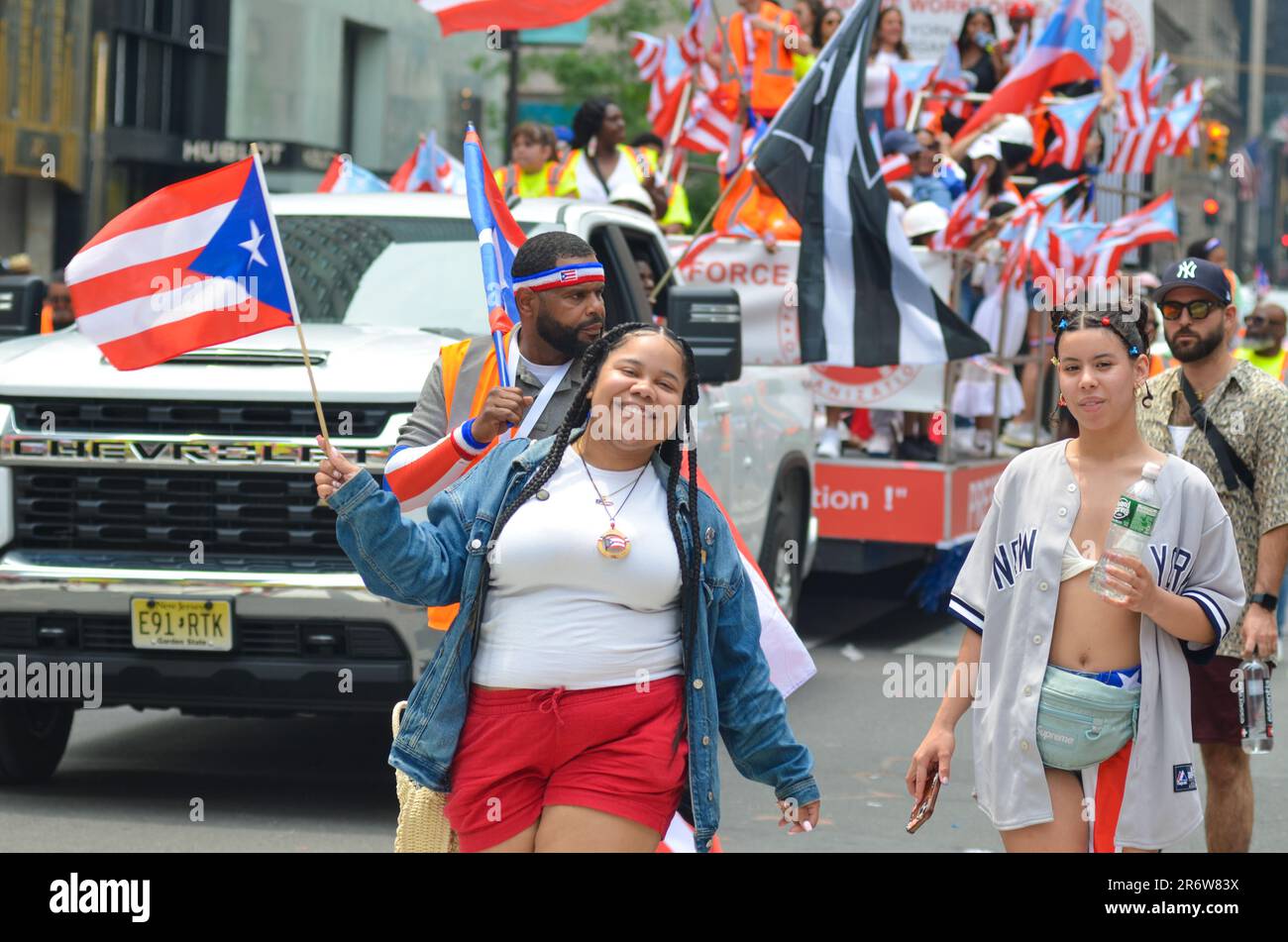 New York City, United States. 11th June, 2023. Puerto Rican New Yorkers ...